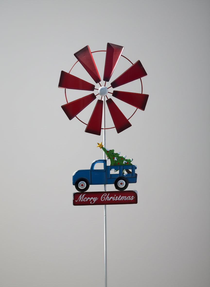 Metal Christmas Truck Spinner – Wright's Market