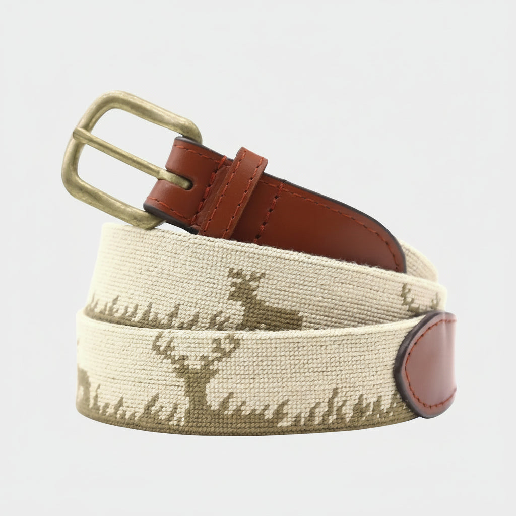 Smathers & Branson Deer Hunting Belt – Light Khaki | Men’s Premium Acc ...