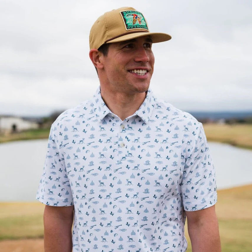Burlebo Performance Polo - Green Flying Ducks – Wright's Market